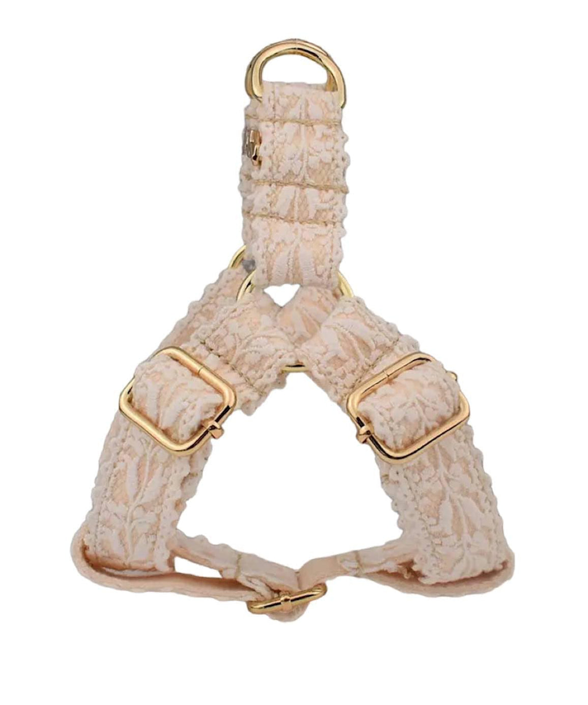 Lace Gold Dog Pet Harness And Leash– Beyazura.com
