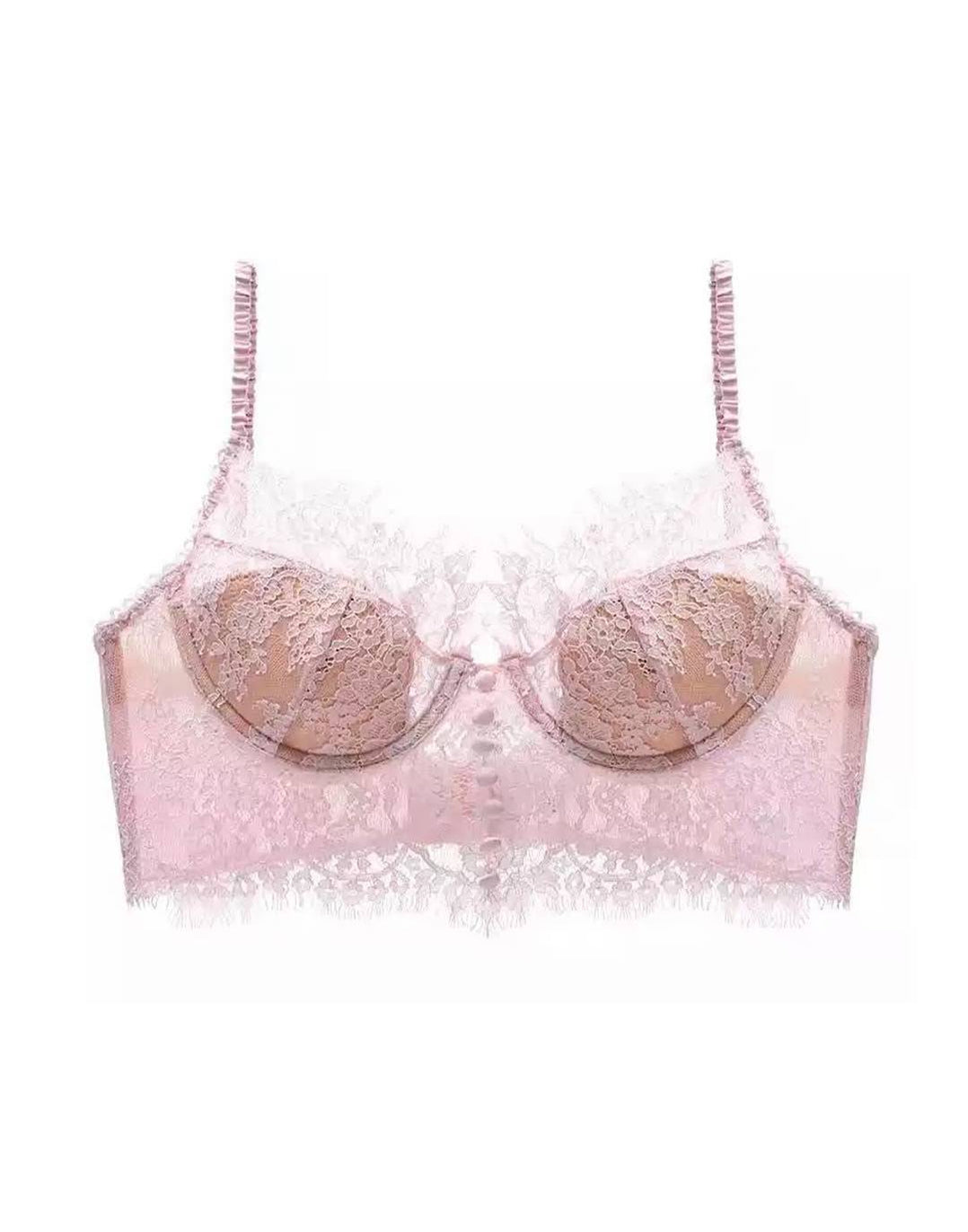 Lower Back Lace Bra Top– Beyazura.com