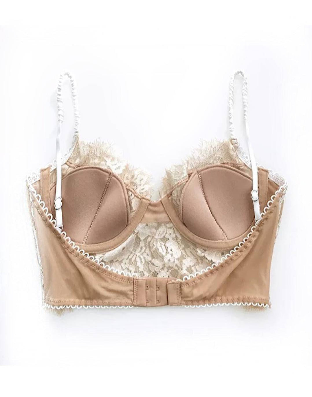 Lower Back Lace Bra Top– Beyazura.com