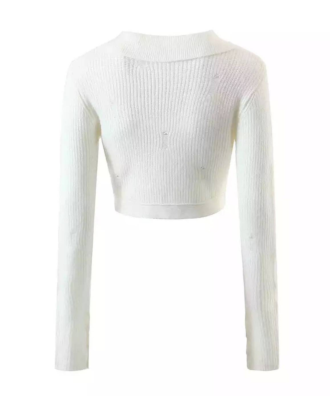 Mini Skirt And Cropped Shirt Knit Set– Beyazura.com