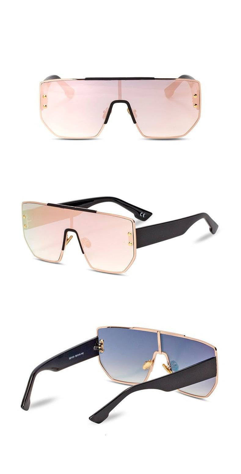 Square Flat Top Shades– Beyazura.com
