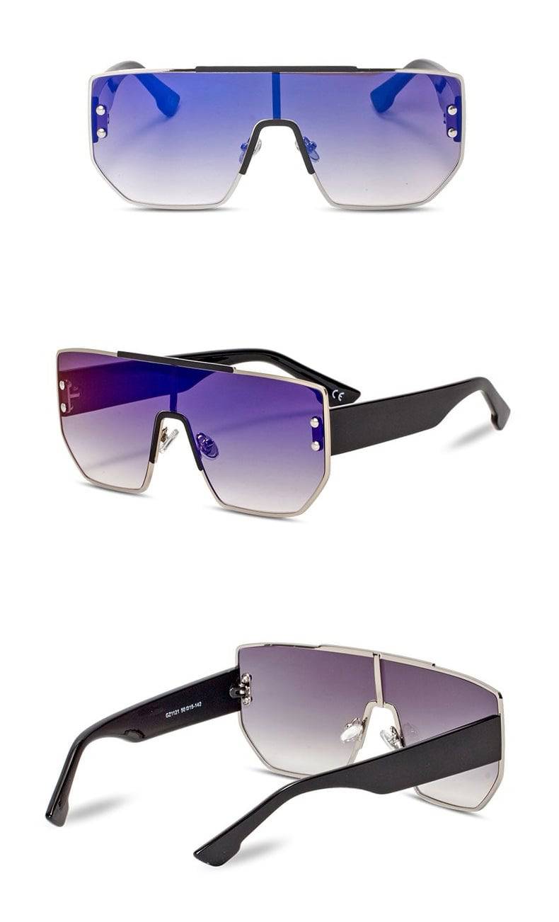 Square Flat Top Shades– Beyazura.com