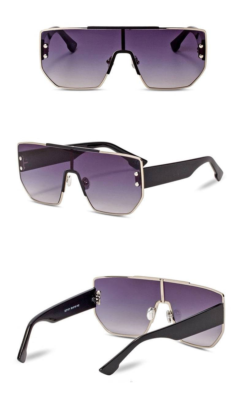Square Flat Top Shades– Beyazura.com