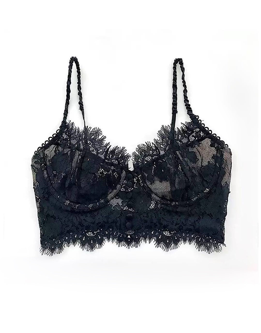 Lower Back Lace Bra Top– Beyazura.com